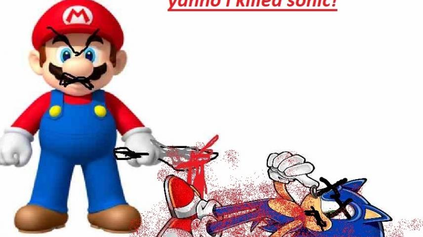Another Mario vs Sonic meme : r/SonicTheHedgehog